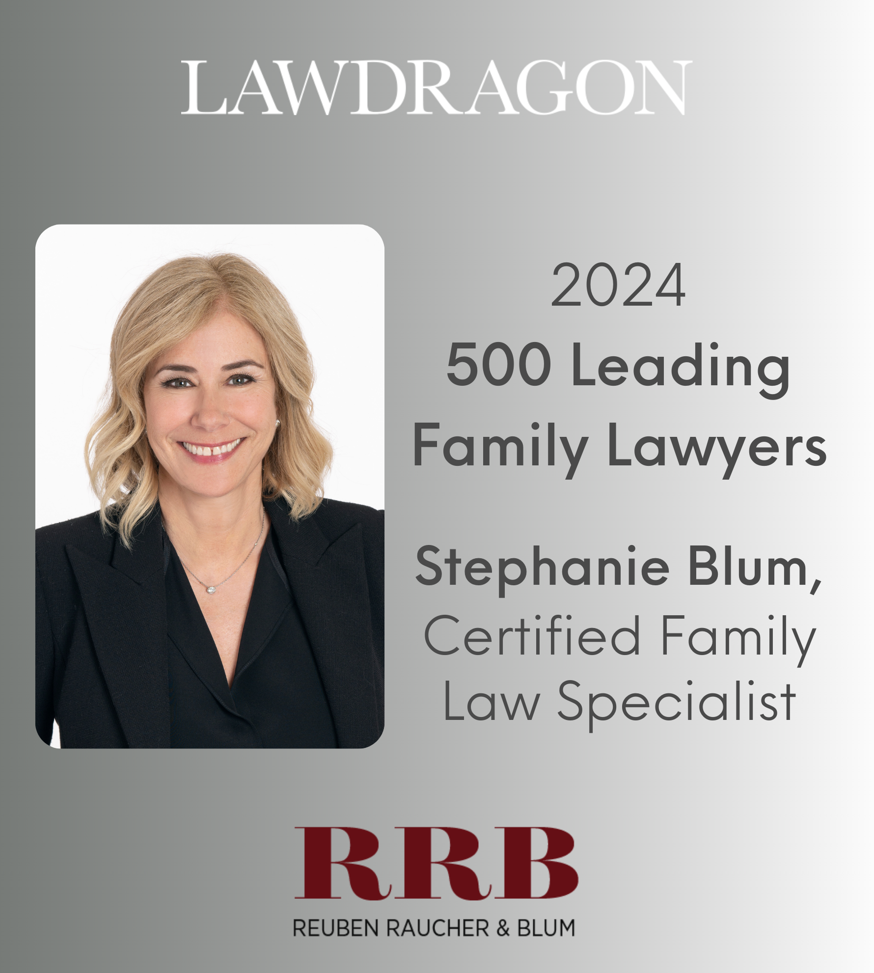 Stephanie Blum Honored Among Lawdragon's 500 Leading Family Lawyers ...
